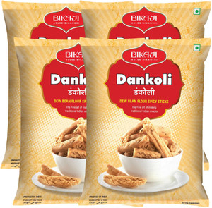 Bikaji Aslee Bikaneri Dankoli - Spicy Gathiya from Bhujia - 400 gm ...