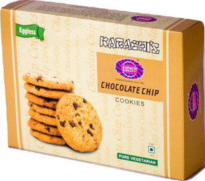 KARACHI BAKERY Premium Chocolate Chip Cookies - 200g Cookies Biscuit ...