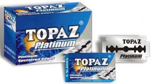 TOPAZ 500 Razor's Blades Platinum Sputtered Edges (Pack of 10) - Price ...