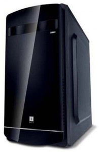 iball Stella Mid-Tower Cabinet with USB 2.0 Ports Compatible with ...