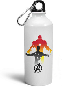 Flipkart.com | SURE SHOP Iron Man 600 ml Water Bottle - Flask
