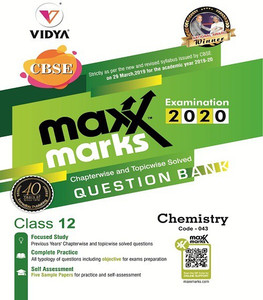 Maxx Marks CBSE Question Bank Chemistry Class 12: Buy Maxx Marks CBSE ...