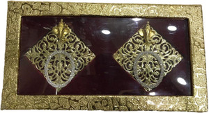 Golden Silver Coin Box (Pack of 1) Silver Coin Box Vanity Box Price in ...