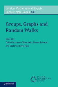 Groups, Graphs and Random Walks: Buy Groups, Graphs and Random Walks by ...