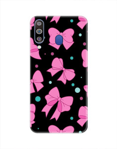 Smutty Back Cover for Samsung Galaxy M40, SM-M405F - Bow Print - Smutty ...