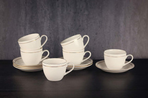 Femora Pack of 12 Bone China Femora Indian Ceramic Fine Bone China Pack ...