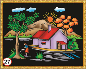 vahvaa Emboss Painting Kit Design No 27 - Emboss Painting Kit Design No ...