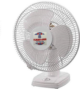 Turbo 4000 Multipurpose WCT Fan with 1 Year Warranty 50 mm Table Fan ...