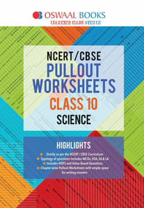 Oswaal Ncert & Cbse Pullout Worksheets Class 10 Science: Buy Oswaal ...