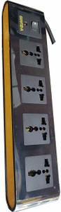 V-Guard 4+1 Power Strip with (Univaersal Socket+Fuse+MOV) - 5 meter ...