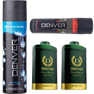 DENVER TALC COMBO Body Mist - For Men & Women - Price in India, Buy ...