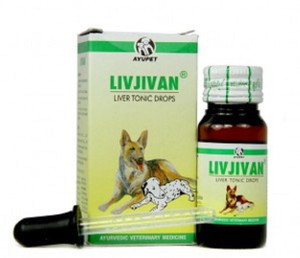 Ayurvet Livjivan Herbal Liver Tonic Drops For Dog - 30 ml Pet Health ...