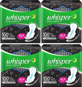 Whisper Ultra Night Plus Sanitary Pad Sanitary Pad | Buy Women Hygiene ...