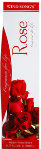 WIND SONG Room Freshener Rose Fragrance for Life 200ml(pack of 2) Spray ...