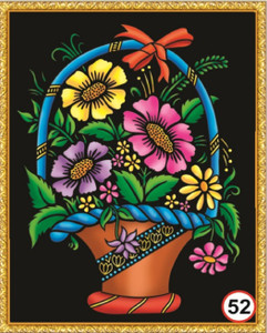 vahvaa Emboss Painting Kit Design No 52 - Emboss Painting Kit Design No ...
