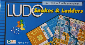 Ekta ROYAL LUDO, SNAKES & LADDERS Party & Fun Board Game - ROYAL LUDO ...