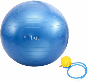 FITKIT Gym Ball With Foot Pump Gym Ball Price in India - Buy FITKIT Gym ...