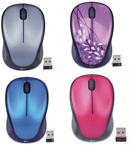 Logitech Wireless Mouse M315 Wireless Ambidextrous Optical Mouse ...