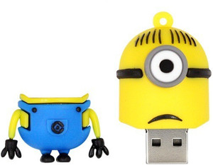 PANKREETI PKT666 Cute Minion 128 GB Pen Drive - PANKREETI : Flipkart.com