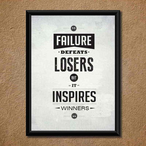 Handmade Powerful Messages Wall Poster Laminated (With PVC Frame) Paper ...