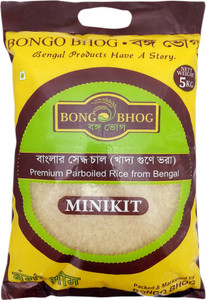 Bongo Bhog Premium Minikit Rice (Long Grain, Parboiled) Price in India ...
