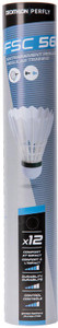 PERFLY by Decathlon FEATHER SHUTTLECOCK 560 SPEED 76 X 12 Feather ...