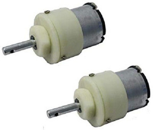 DANGI E SHOP DC-Motor-500 12V Dc Gear, Geared Motor 500 RPM - Set of 2 ...