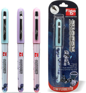 FIGO ROBOTIC 0.7MM TIP CARTRIDGE SYSTEM 5 PCS Roller Ball Pen - Buy ...