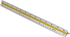 Flipkart.com | Goodwill Tech Triangle Isomars Scale Ruler Long Plastic ...