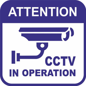 signEver Attention Cctv In operation Cctv Camera Sign Board For bank ...
