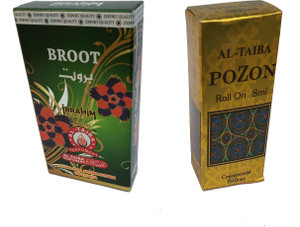 Altaiba Broot 8ml and Pozon 8ml Pack of 2 Floral Attar Price in India ...