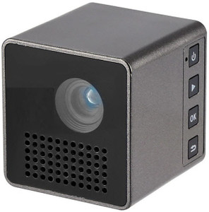 India Gadgets Pocket DLP Mini Cube Projector: 70" Display, 950mAh ...