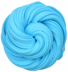 Juliana Fluffy Stretchy Non Sticky Scented Blue Slime Putty Toy in ...