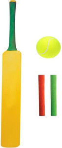SSCS Green ball bat and grip Cricket Kit - Buy SSCS Green ball bat and ...