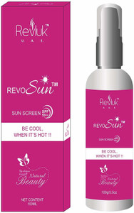 revluk U.A.E. Revosun Sun Screen SPF 50++ Lotion, White, 100 g - Price ...