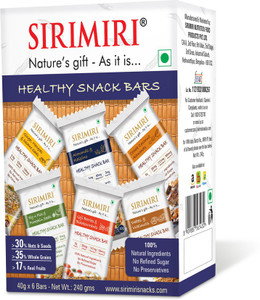 SIRIMIRI Nutrition Bars - Assorted Pack Price in India - Buy SIRIMIRI ...
