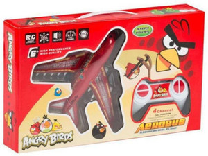 Collectionmart Remote Control Flying Aeroplane of Angry Birds Toy for ...