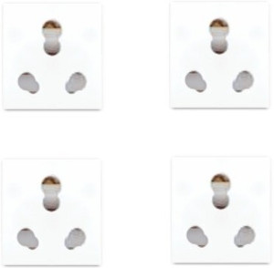 cpl 6/16A. 3 PIN TWIN SOCKET 2M 240 A Three Pin Socket Price in India ...