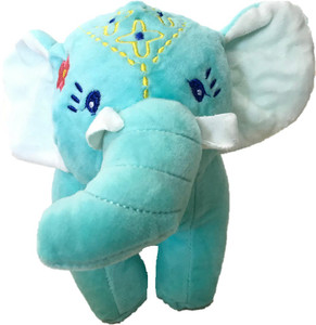 CREATIVEVILLA CUTE BLUE ELEPHANT PLUSH STUFFED SOFT TOY CVST7118 - 22 ...