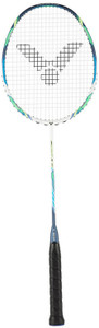 VICTOR Meteor X 80 B All-Round Series (3U) White, Blue Strung Badminton ...