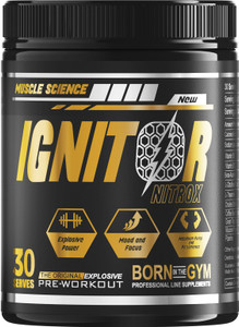 Muscle Science Ignitor, Pre-Workout 34 Serving (Tangy Mango) Price in ...