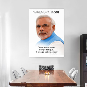 Narendra Modi Extra Large Big Jumbo Poster with Vinyl Fine Art Print ...