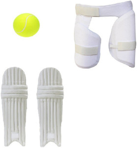 Surabhenterprises Green ball thigh pads and pads Cricket Kit - Buy ...