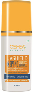 Oshea Herbals Sunscreen - SPF 50 PA+++ UV Shield Sun Block Spray SPF 40 ...