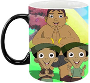 ARTBUG Chhota Bheem Magic - 164 Ceramic Coffee Mug Price in India - Buy ...