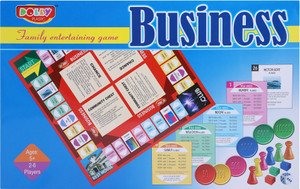 DOLLY PLASTIC Business India Trade Board Game for Learning Business, 5 ...