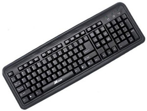 Xcess USB Keyboard Wired USB Standard Multi-device Keyboard Compatible ...