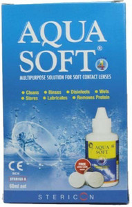 AQUASOFT lens solution Multi-Purpose Price in India - Buy AQUASOFT lens ...