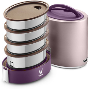 Flipkart.com | Vaya Tyffyn Jumbo 1300 ml Purple Polished Stainless ...
