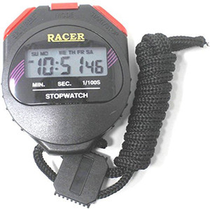 Racer Digital Sports Timer | Handheld Stopwatch with Alarm